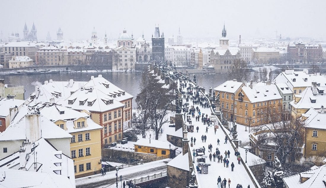 A Snow Day in Prague - The Best of Winter in Prague - Just a Pack