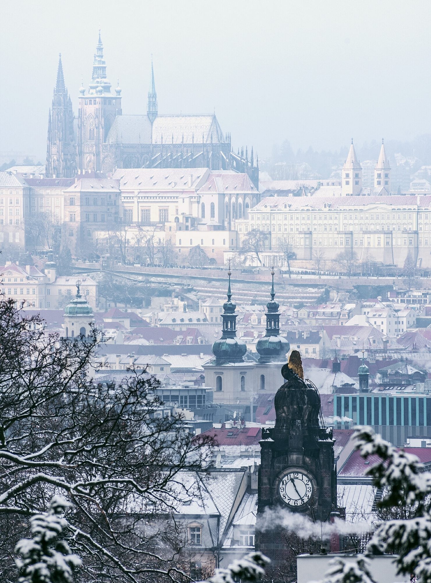 A Snow Day in Prague - The Best of Winter in Prague - Just a Pack